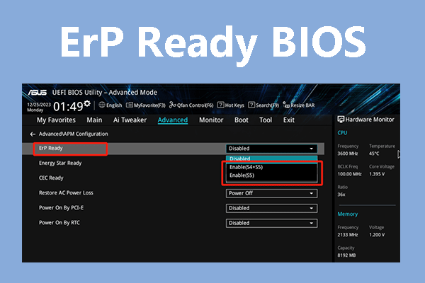 What Is ErP Ready in BIOS – A Complete Introduction