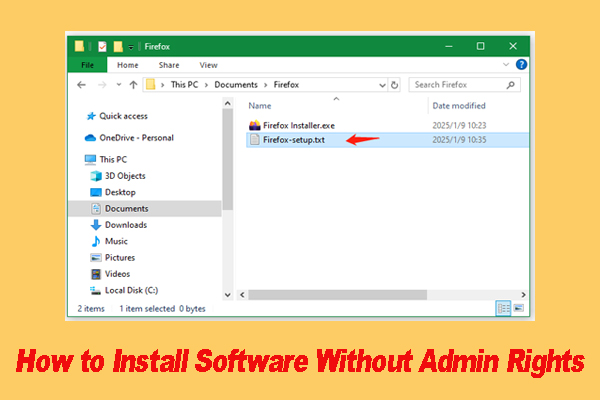 [Expert Tips] How to Install Software Without Admin Rights