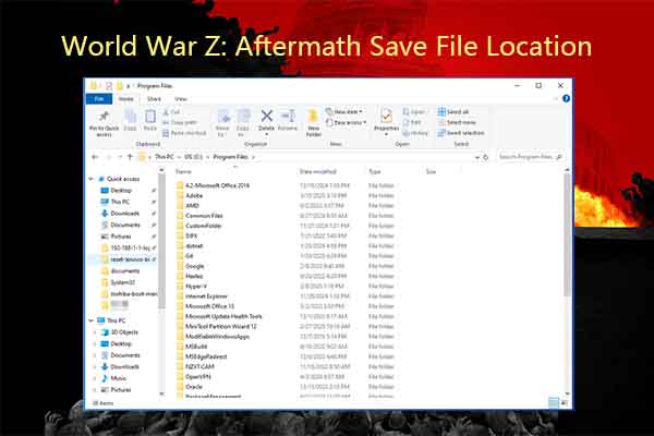 Find World War Z: Aftermath Save File Location and Transfer Files