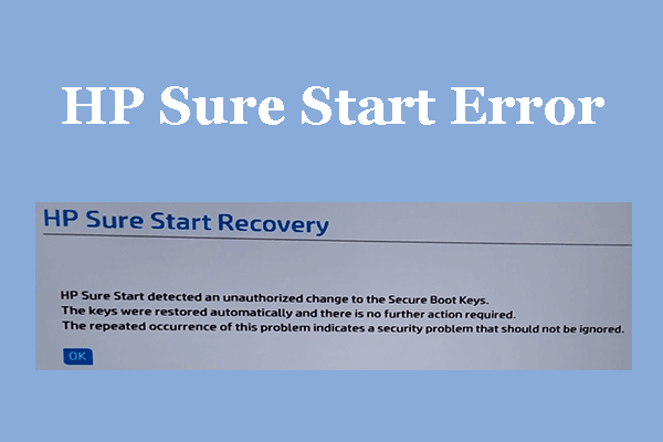 Get HP Sure Start Errors? Here Are Some Quick Solutions!