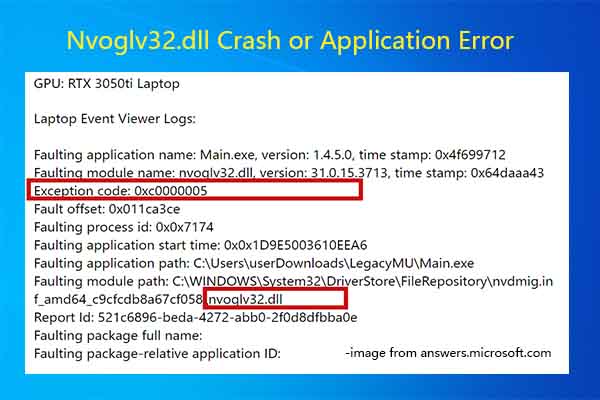 Key Solutions for Nvoglv32.dll Crash or Application Error