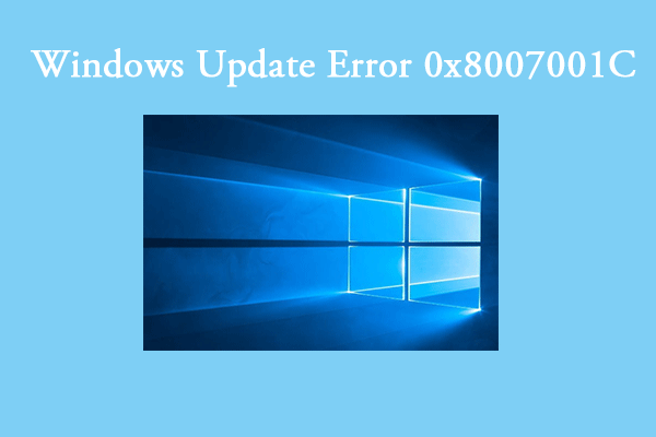 Top Solutions: How to Fix Windows Update Error 0x8007001C