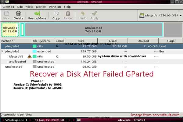 Gparted Crashed During Resize Recover Data With Expert Tools