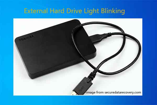 Fix: External Hard Drive Light Blinking but Not Detectable