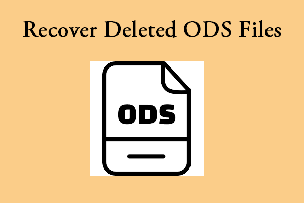 Top Ways to Recover Deleted ODS Files on Windows and Mac