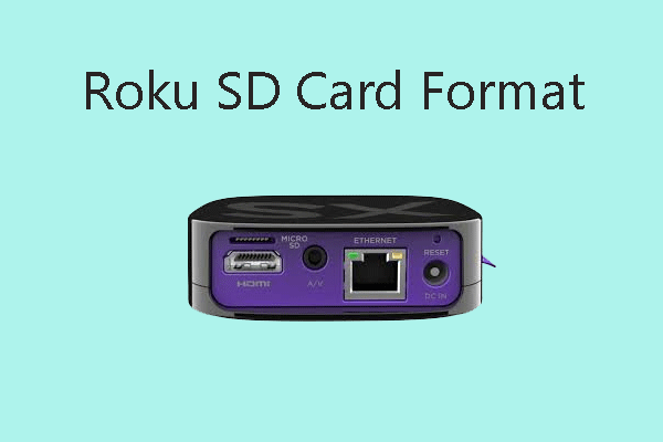 How To Do Roku Sd Card Format And Fix Roku Sd Card Errors