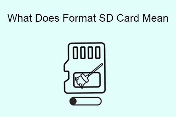 What Does Format SD Card Mean & How to Format It