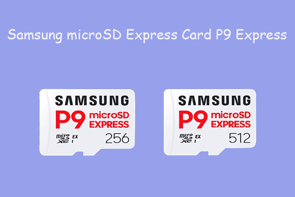 Samsung microSD Express Card P9 Express: Ideal for Gaming