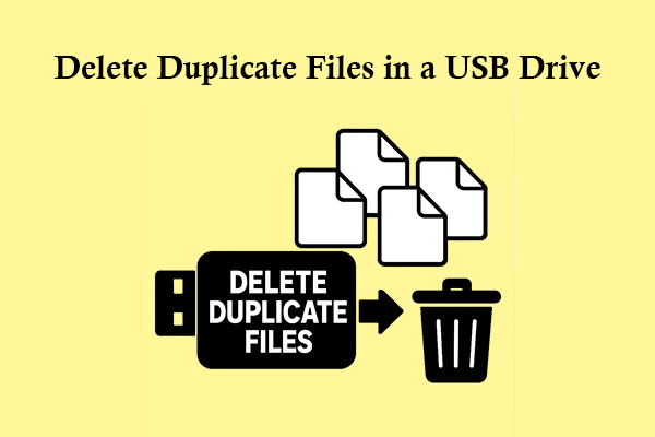 3 Methods to Find and Delete Duplicate Files in a USB Drive Easily