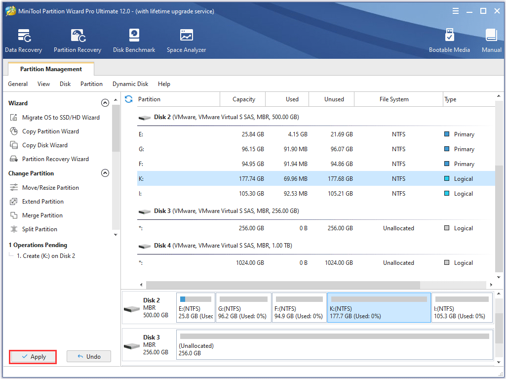 Cant Create Partition With Windows 8 Snap In Disk Management Minitool Partition Wizard