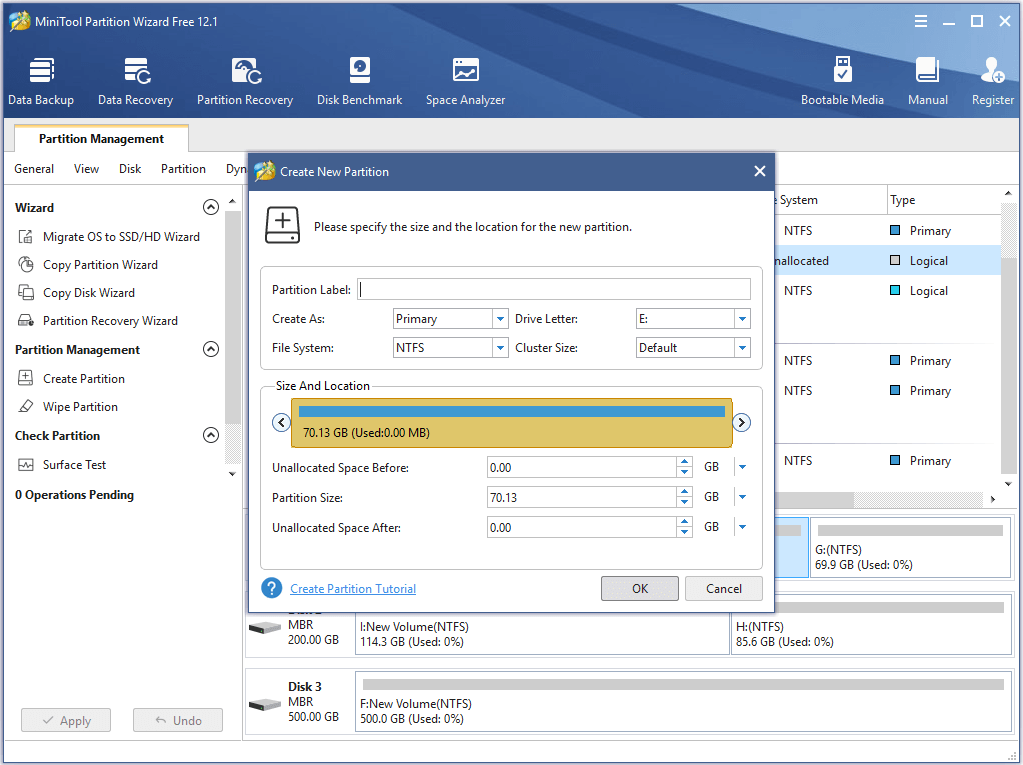 How To Create Logical Partition When Disk Management Cant Minitool Partition Wizard