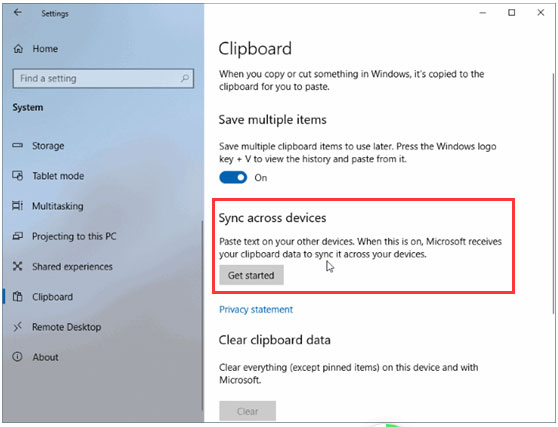Enable and Customize Clipboard History in Windows 10 - MiniTool ... Enable and Customize Clipboard History in Windows 10 - MiniTool ...