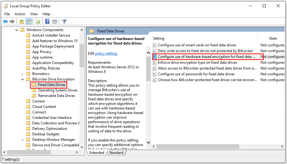 Bitlocker Windows 10 Encryption No Longer Trusts Your Ssd Minitool Partition Wizard