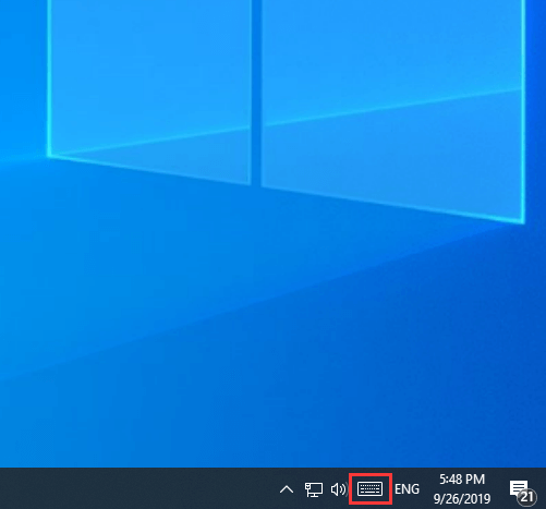 Tutorial On How To Use The Touch Keyboard In Windows 10 Minitool