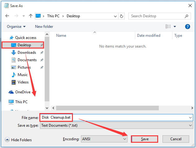 How to Create a Disk Cleanup Shortcut on Windows 10 Desktop - MiniTool ...