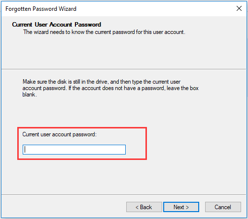 How To Create And Use A Password Reset Disk In Windows 10 Minitool Partition Wizard