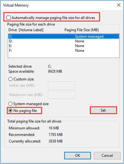 How to Move Virtual Memory to Another Drive in Windows 10 - MiniTool ... How to Move Virtual Memory to Another Drive in Windows 10 - MiniTool ...