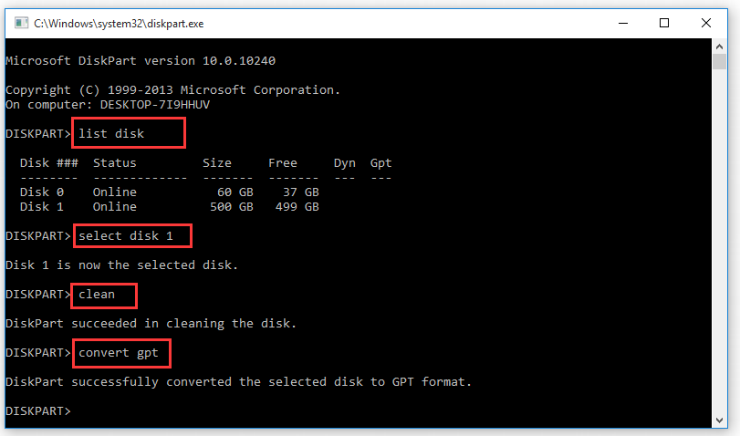 How to Remove Partitions and Convert MBR to GPT Using Command ... How to Remove Partitions and Convert MBR to GPT Using Command ...