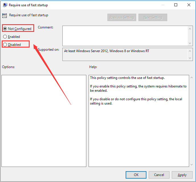 Cant Disable Fast Startup Windows 10 Try These Solutions Minitool Partition Wizard