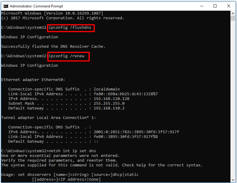 Quick Fix the ERR_INTERNET_DISCONNECTED Error - MiniTool Partition Wizard