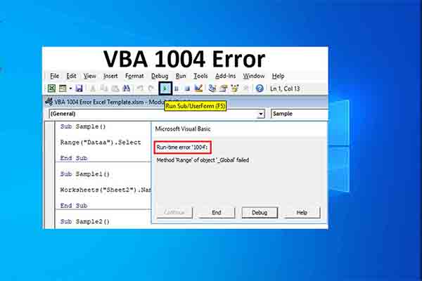 Runtime Error 1004 What Causes The Error Amp How To Fix It Riset