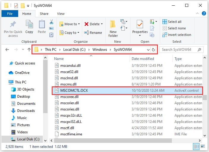What Is MSCOMCTL.OCX? How to Fix MSCOMCTL.OCX Missing Windows 10 ... What Is MSCOMCTL.OCX? How to Fix MSCOMCTL.OCX Missing Windows 10 ...