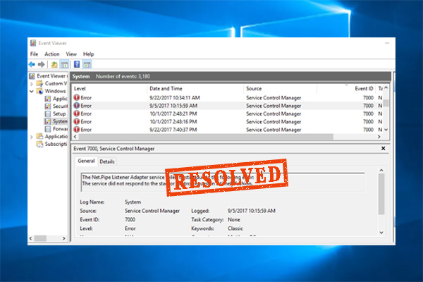 How To Fix The Service Control Manager Error 4 Solutions