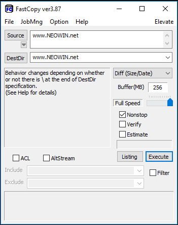 Calculating the Time Required to Copy the Files [Fixed]