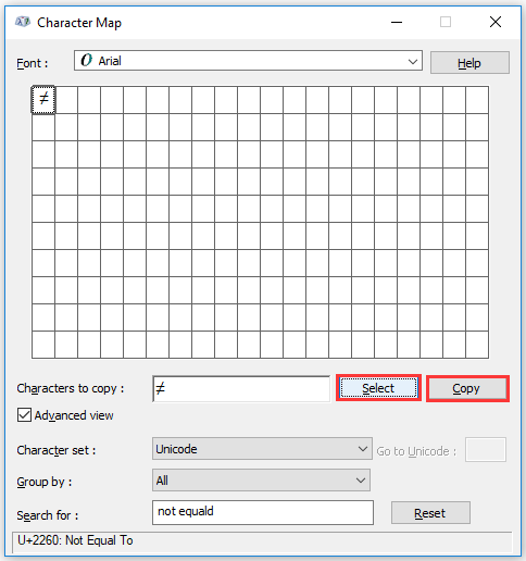 How to Type the Does Not Equal Sign (≠) in Word on Windows 10 ...