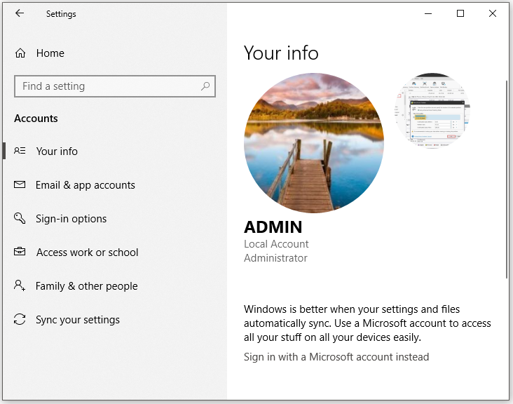 How Windows 10 Change Account Picture? Here Are Detailed Steps ...