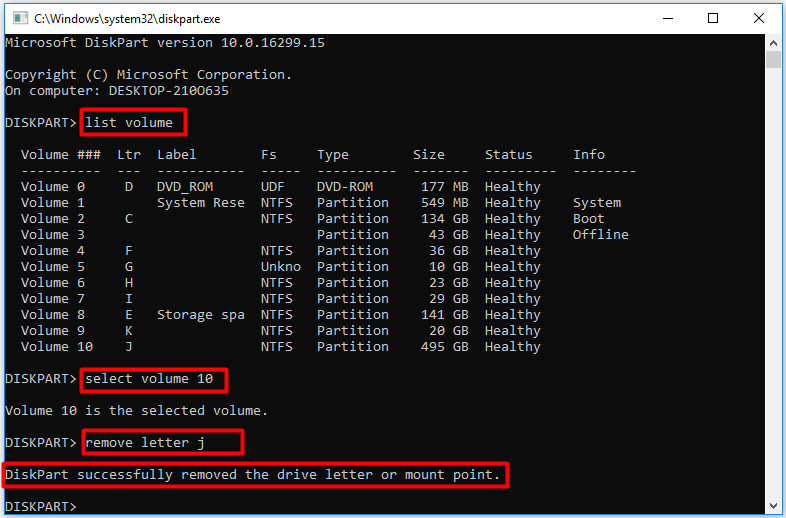 How To Mount And Unmount Drive In Windows 10 MiniTool Partition Wizard