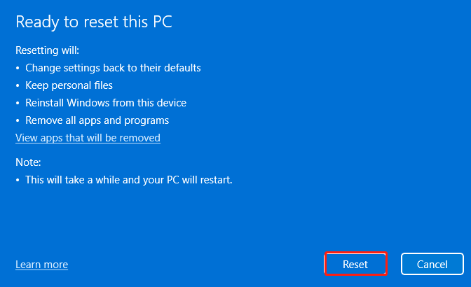 How to Reset Windows 11? [Step-by-Step Guide] - MiniTool Partition Wizard