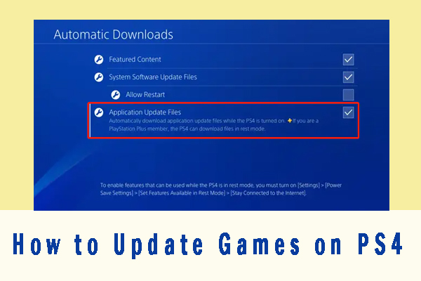 How to Update Games on PS4 Automatically & Manually How to Update Games on PS4 Automatically & Manually