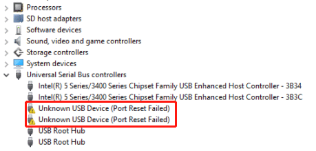 3 Ways to Fix Unknown USB Device Port Reset Failed Issue - MiniTool Partition Wizard