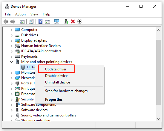 Resolved Touchpad Scroll Not Working Windows 1087 Minitool Partition Wizard 