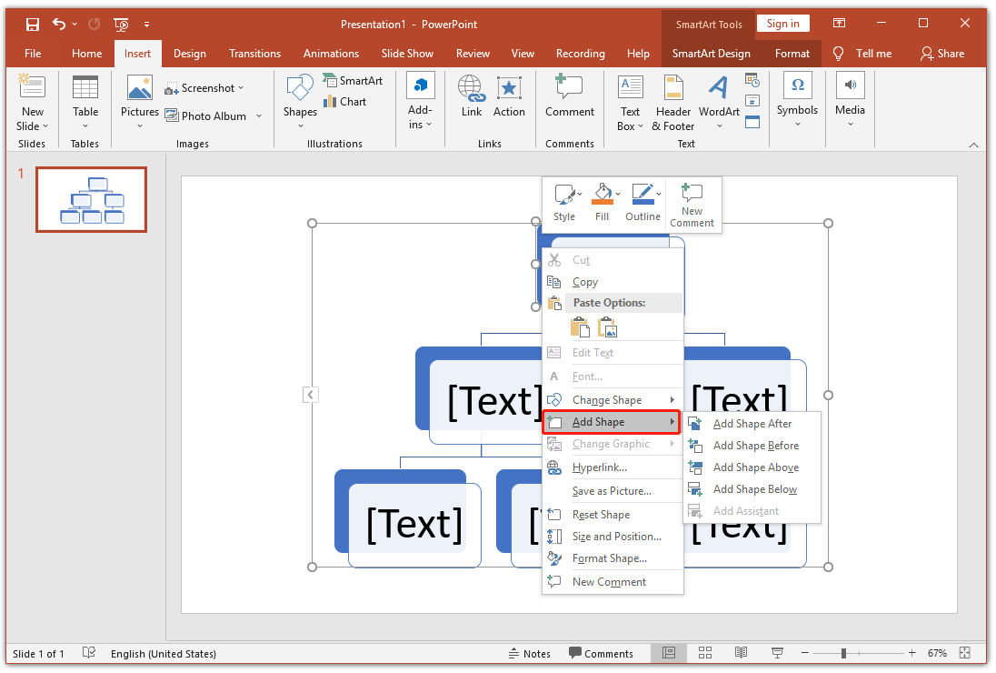 The Tutorial About How To Make An Org Chart In Powerpoint - Minitool 