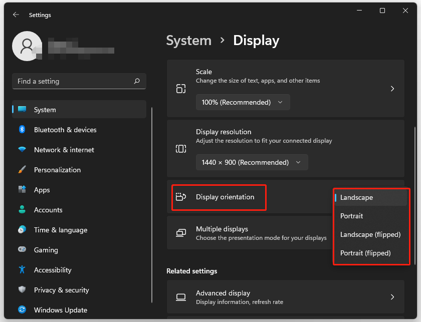 How To Rotate Screen In Windows 11 Here Is The Tutorial MiniTool 