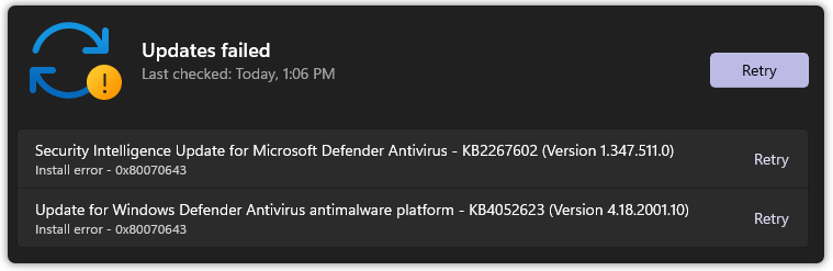 Why You Can’t Update Windows Defender in Windows 11? [Fixed] - MiniTool ...