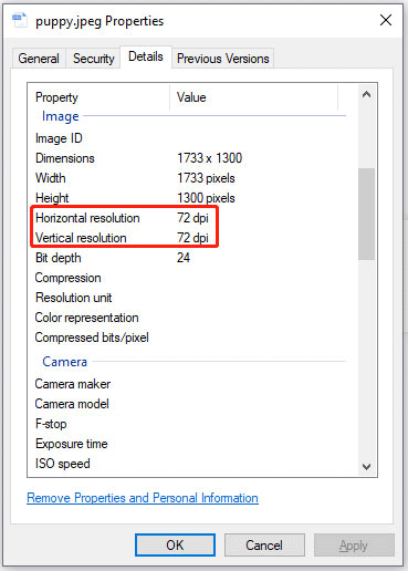 How To Check DPI Of Images In Windows 10 11 4 Ways MiniTool 