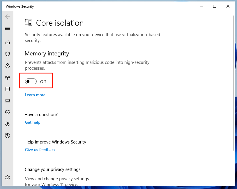 How To Disable Vbs In Windows 11 To Boost Pc Gaming Performance Minitool Partition Wizard