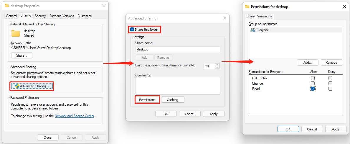 How to Share a File/Folder/Drive on Windows 11? - MiniTool Partition Wizard