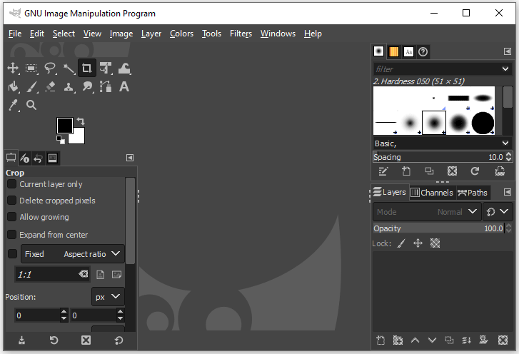 Fix GIMP Paintbrush Not Working in Three Ways - MiniTool Partition Wizard