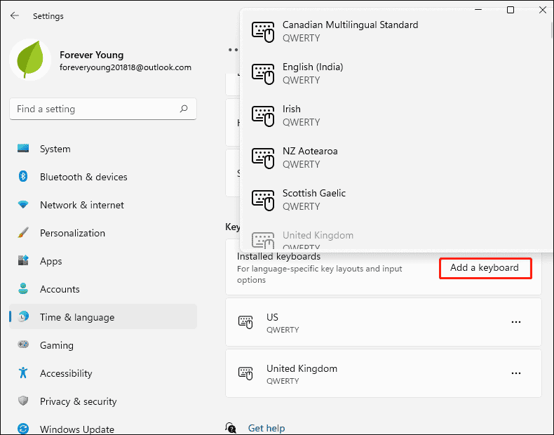 How To Change Keyboard Language On Windows 11 