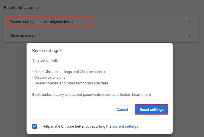 Solved Out Of Html5 Offline Storage Space Chrome Minitool Partition Wizard 8949