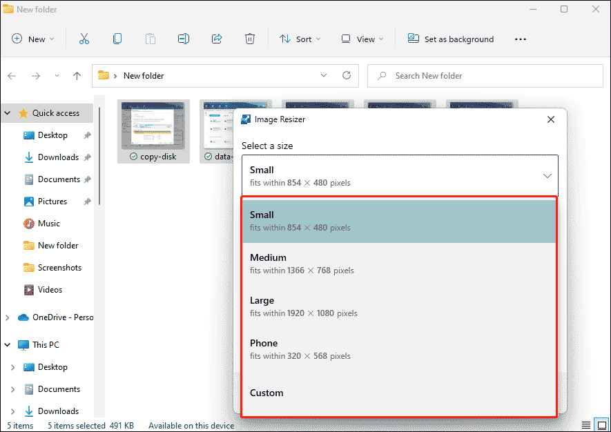 How To Resize Multiple Images At Once In Windows 11 