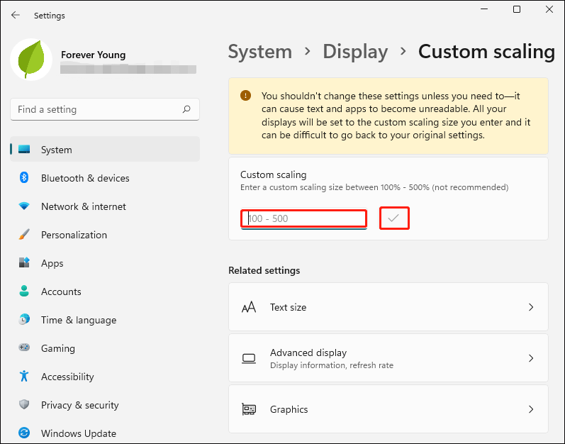 How to Adjust Display Scale Settings in Windows 10/11? - MiniTool Partition Wizard