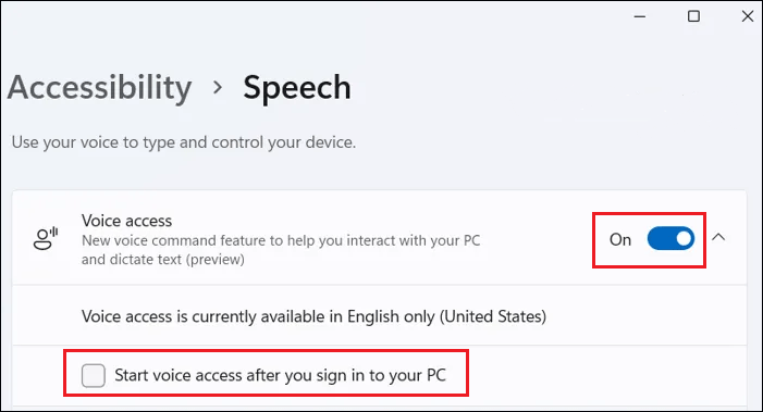 How to Enable Voice Access in Windows 11? - MiniTool Partition Wizard