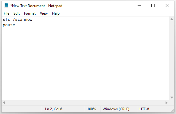 How To Add A System File Scan Desktop Shortcut On Windows 1110 Minitool Partition Wizard