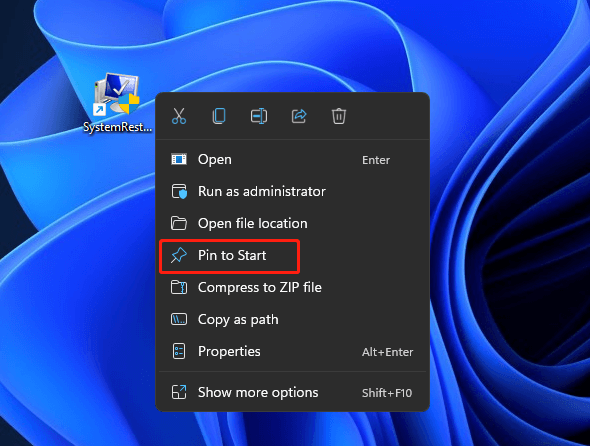 3 Ways to Set up Create Restore Point Shortcuts on Windows 11