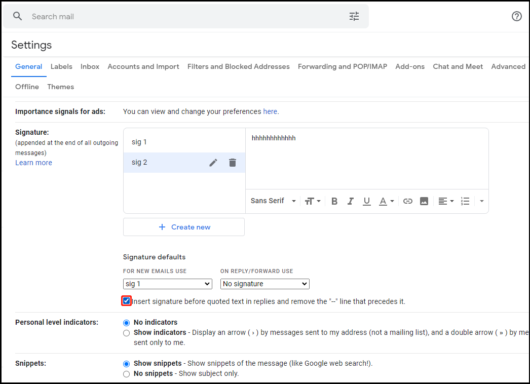 Set Gmail Signature How To Add Change Manage Signature MiniTool Partition Wizard